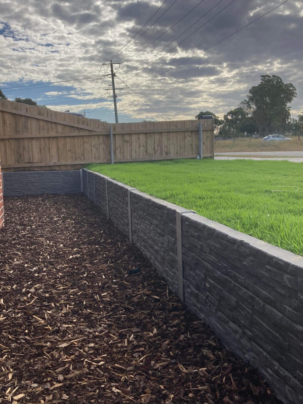 Patterned Stone Concrete Sleepers | Traralgon Concrete Products